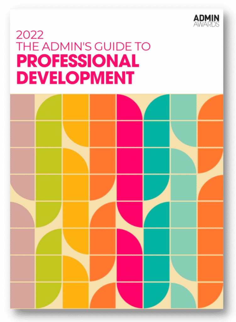 Access The Admin's Guide to Professional Development Now! - Admin Awards