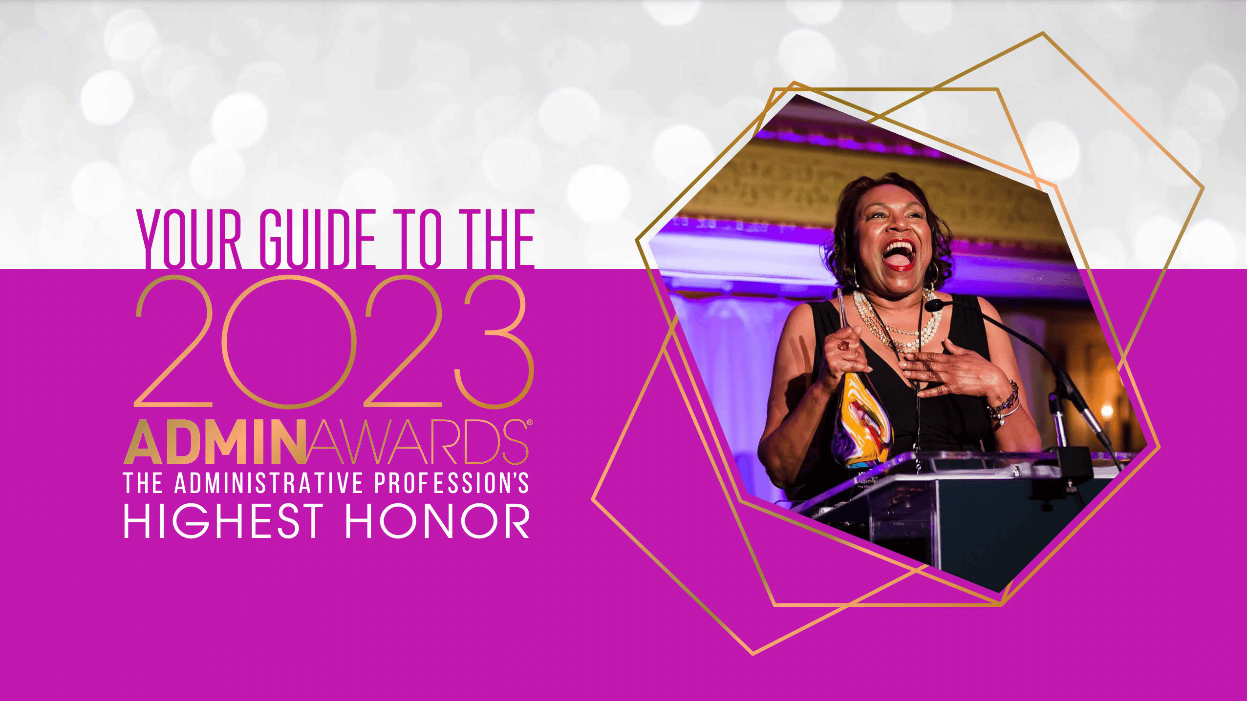 2023 Guide to the Admin Awards - Admin Awards